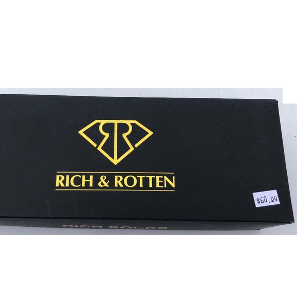 RICH & ROTTEN | Underwear & Socks | Rich Rotten Crew Socks Nwt 600 ...